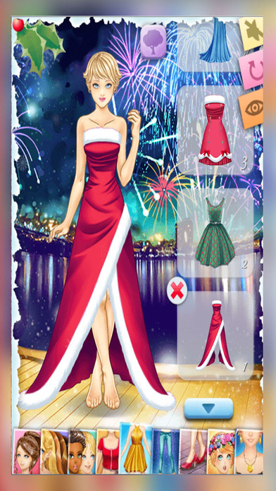 Winter Dress Up Game iPhone App