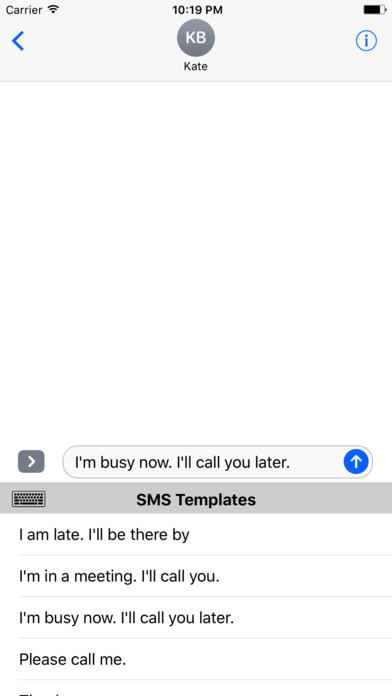 SMS Templates - Templates for Text Messages on the App Store