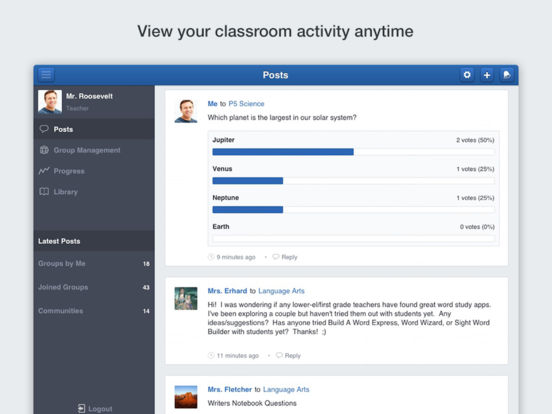 Edmodo login user login screen on ipad edmodo app - berlindalocal