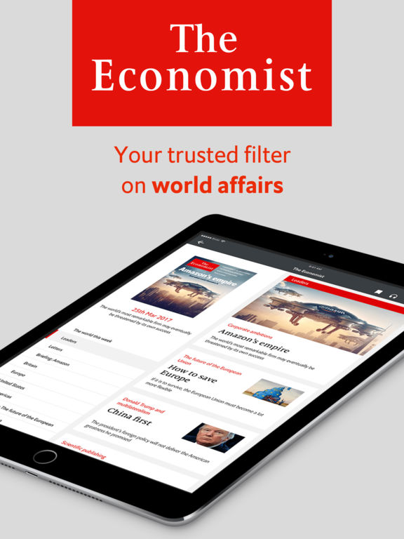 The Economist: News on Politics, Business, Finance on the App Store