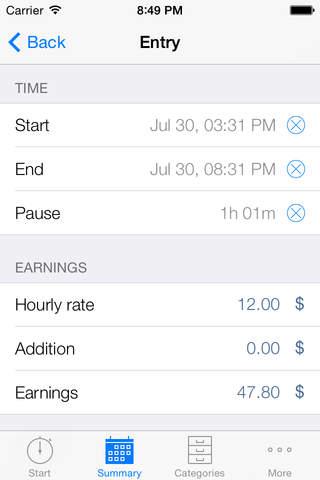AtWork – Time Tracker, Time Sheet, Working Hours and Earnings ...