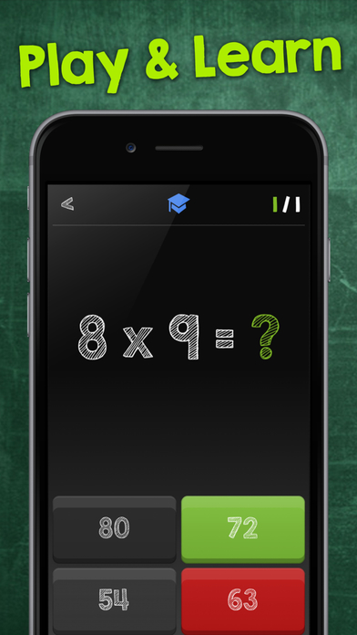 Multiplication Table - Times Table: Math Games for Kids iPhone App