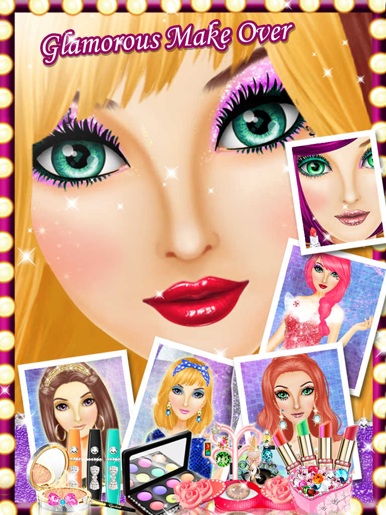 App Shopper: My Makeup Salon 2 - Girls Fashion Dress Up & Face Beauty ...