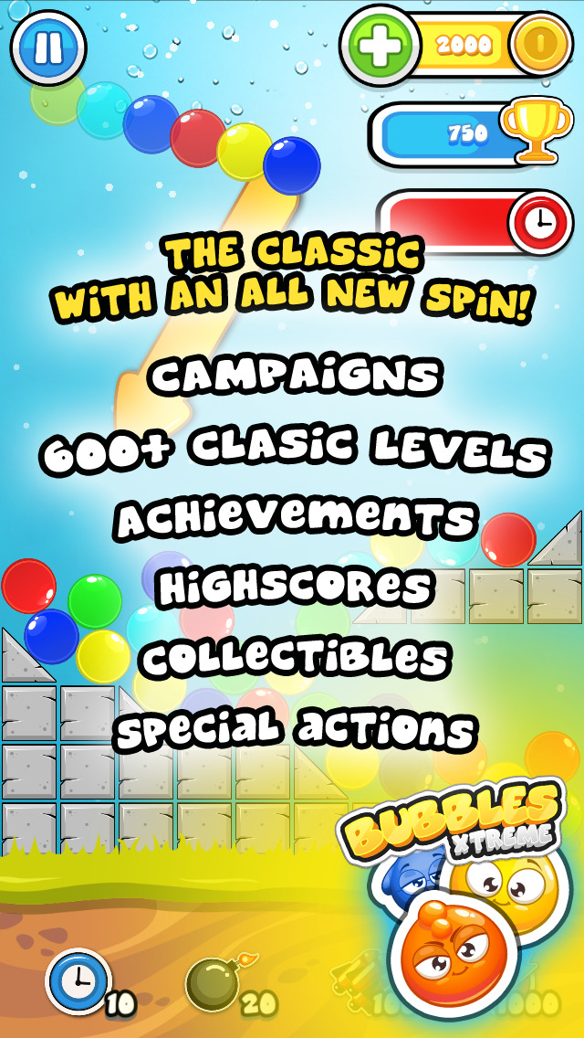 Bubbles Extreme - The incredible bubble shooter | iPhone & iPad Game ...