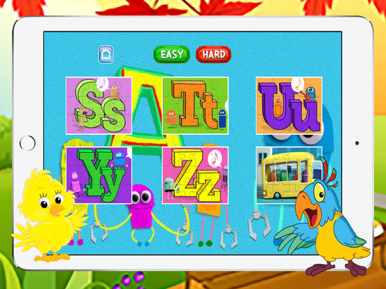 Alphabet Drag and Drop Jigsaw Sliding Box for Kids | iPhone & iPad Game ...