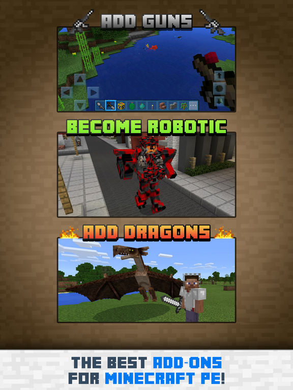 Add-Ons for Minecraft PE - AppRecs