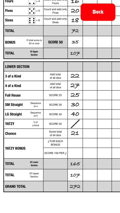 Yatzy Digital Score Card Tips, Cheats, Vidoes and Strategies | Gamers ...