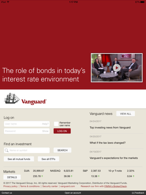 Vanguard for iPad on the App Store