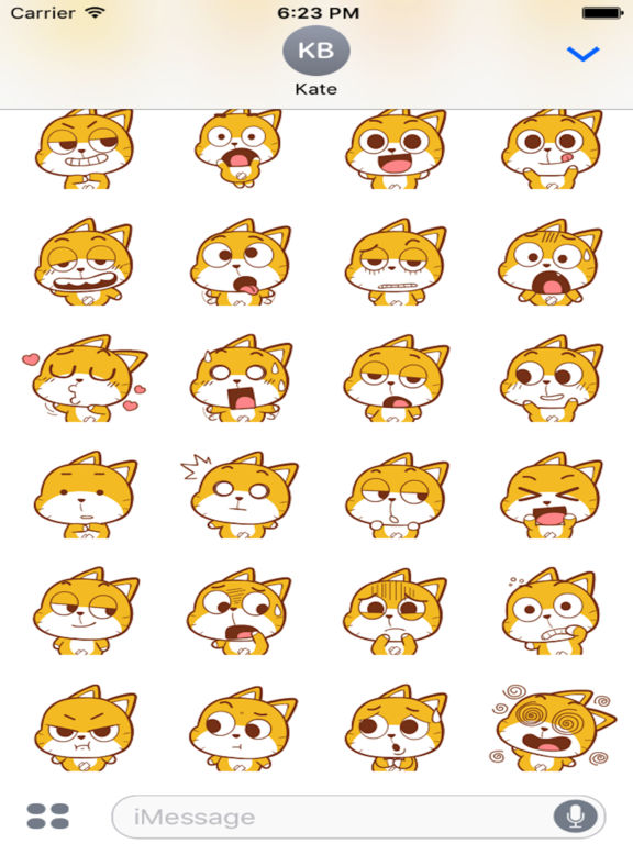 Baby Yellow Meow Emoji | Apps | 148Apps