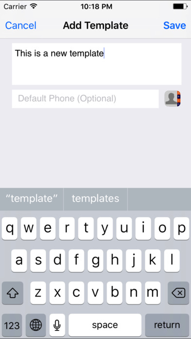 SMS Templates - Templates for Text Messages on the App Store