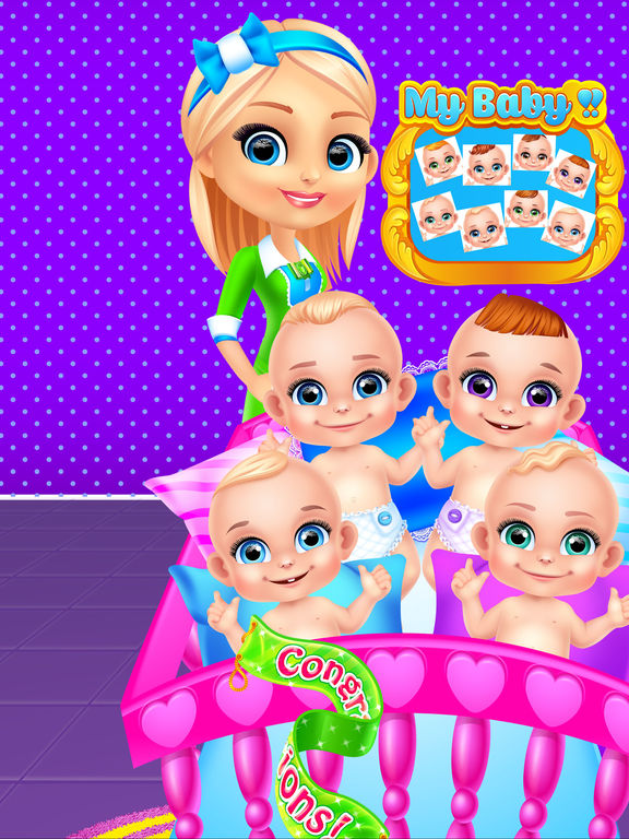 Octuplets Baby Story - Babies & Mommy Games for Girls Tips, Cheats ...