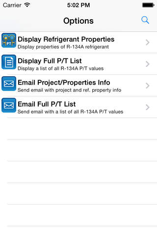 HVAC PT Chart Productivity Pressure Temperature