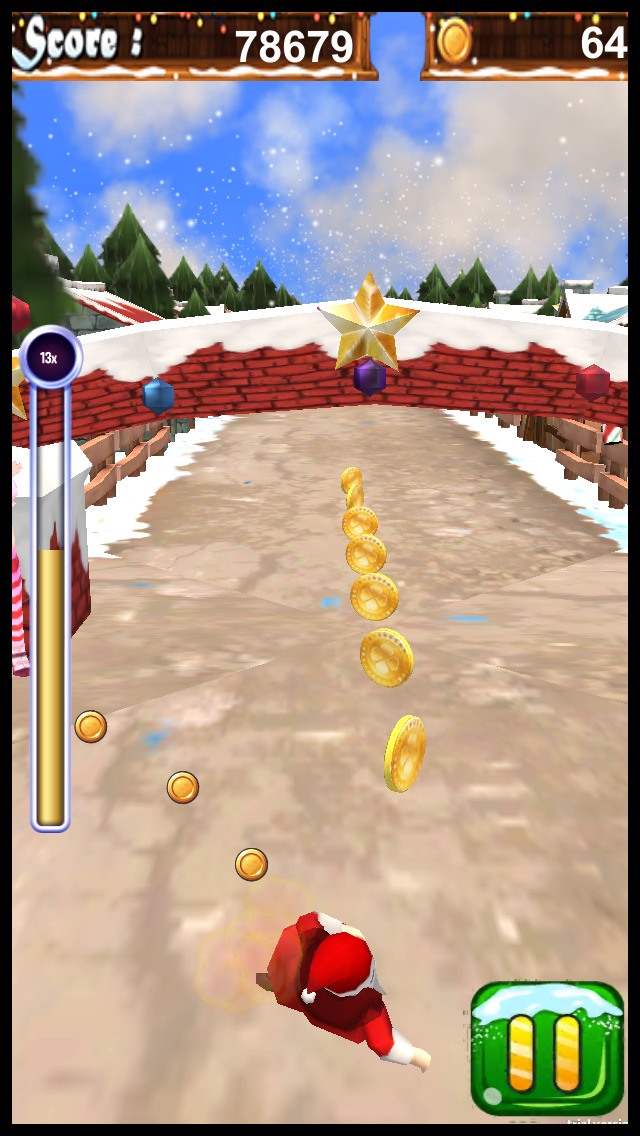 3D Santa Run & Christmas Racing - simulator running & jump-ing elf pets ...