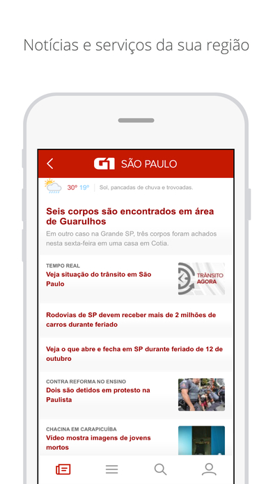 G1 - O portal de notícias da Globo na App Store