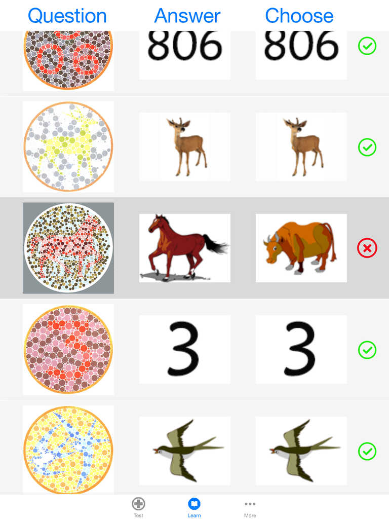 App Shopper: Color Blind Test For Kid - Test And Learn (Medical)