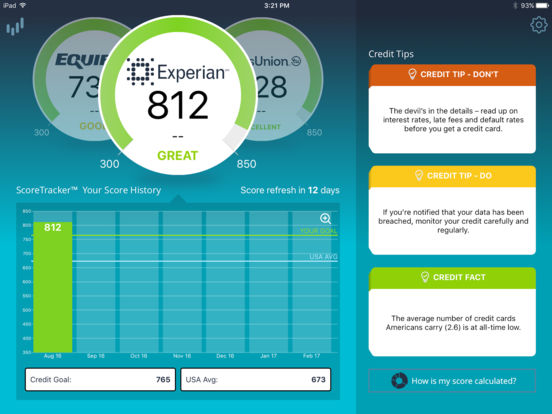 ScoreSense Scores To Go™ - Free Credit Scores and Credit Monitoring on ...