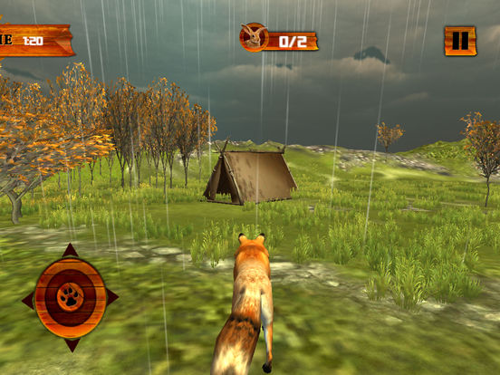 Wild Fox Simulator Games 3D - Become Red Fox & Hunt Wild Farm Animals ...