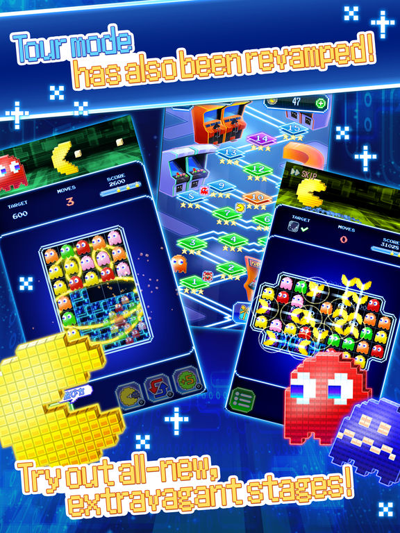 PAC-MAN Puzzle Tour - Match 3 Arcade Game Tips, Cheats, Vidoes and ...