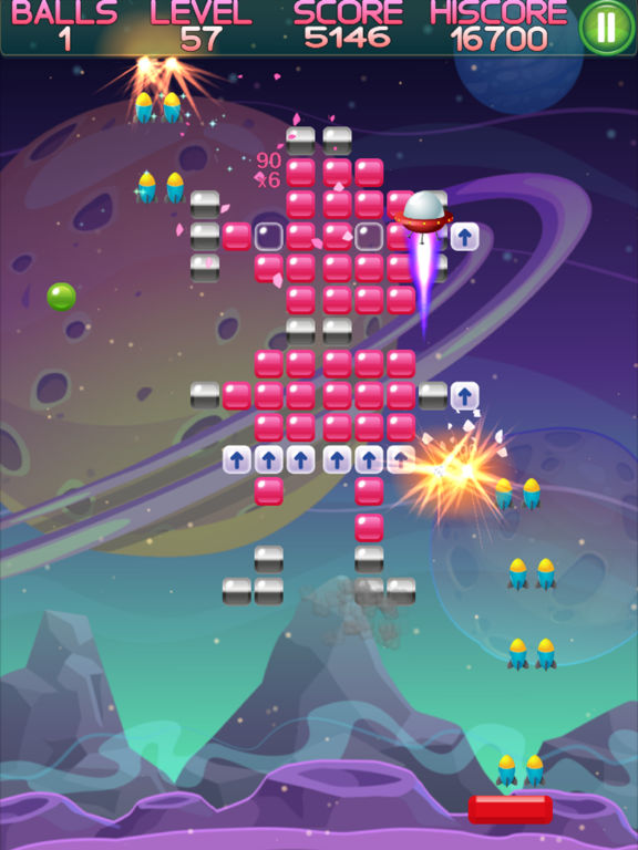 Alien Brick Breaker | iPhone & iPad Game Reviews | AppSpy.com