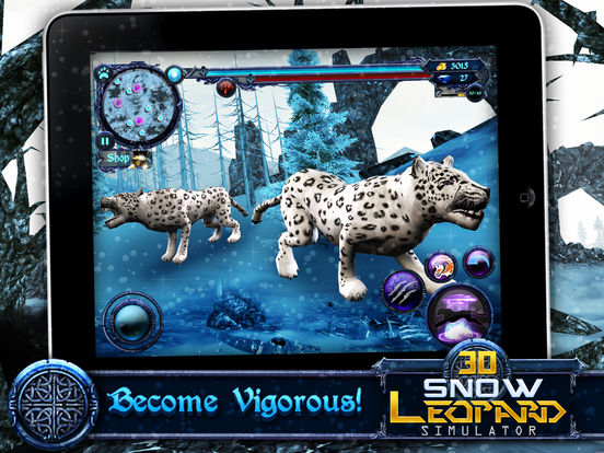 Wild Snow Simulator Leopard 3D - Wildlife Animal | Apps | 148Apps